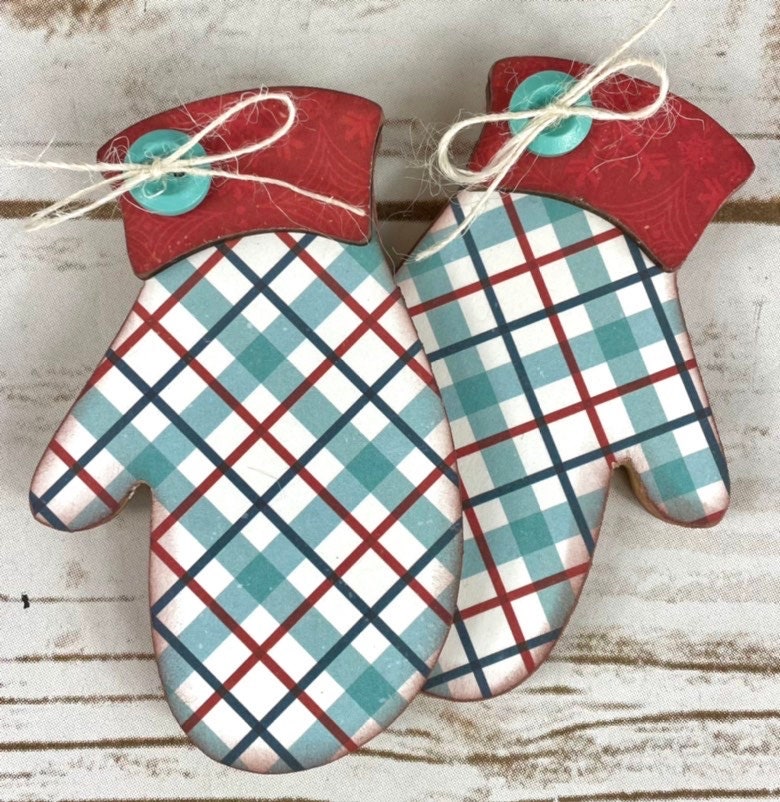 January Winter Wonderland Mittens DIY Welcome Sign - Etsy