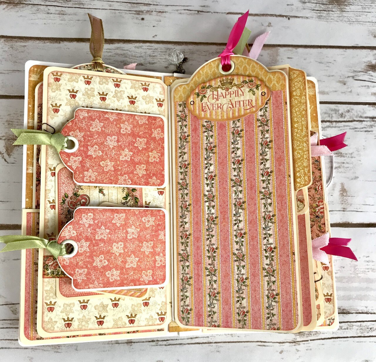 Princess Graphic 45 Journal Style Mini Album DIY Class Kit | Etsy