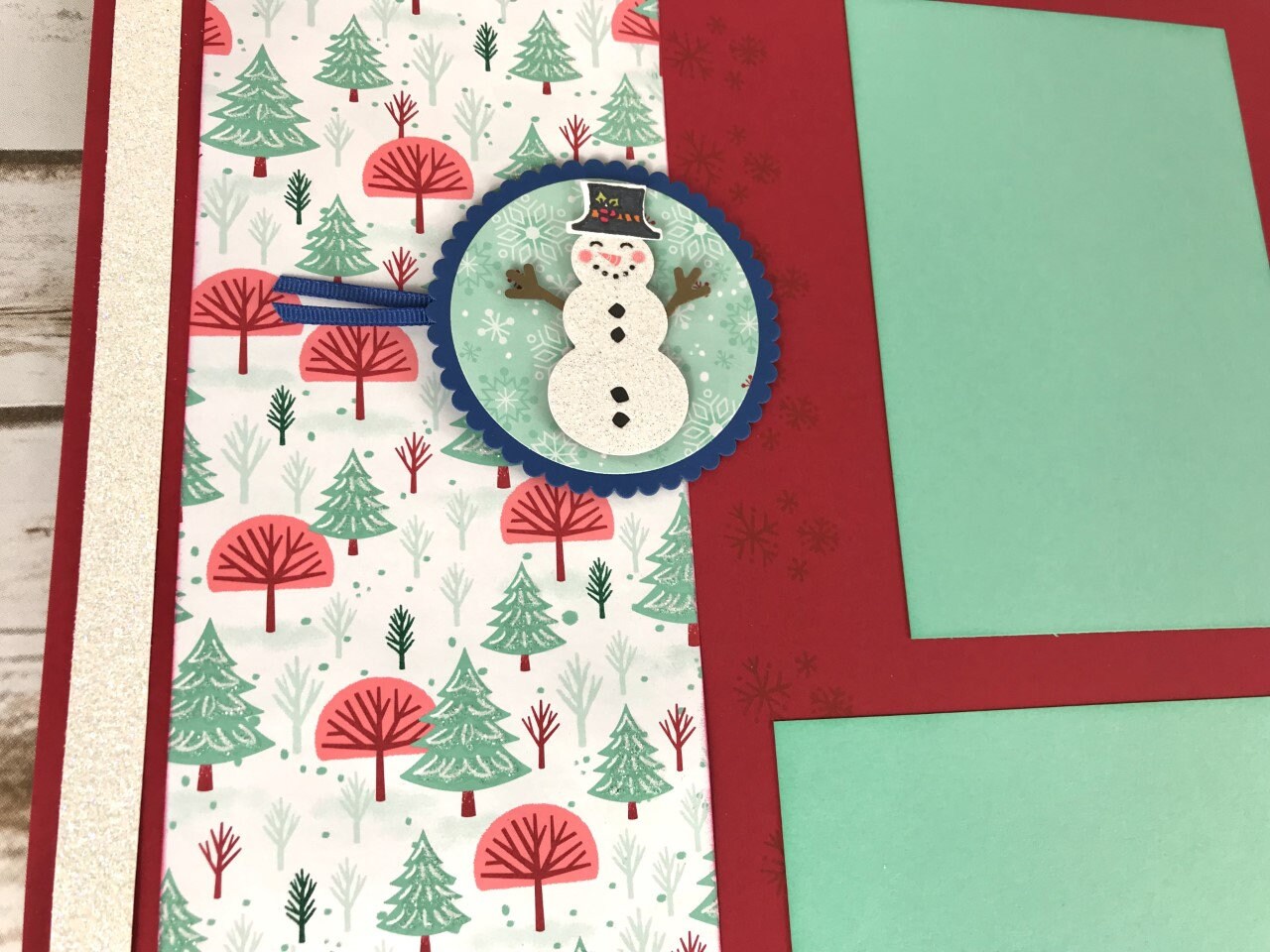 Let It Snow Snowman Layout DIY Kit - Etsy