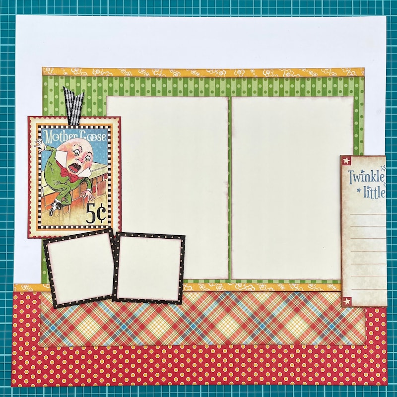 Scrapbook Layout Kits - Etsy