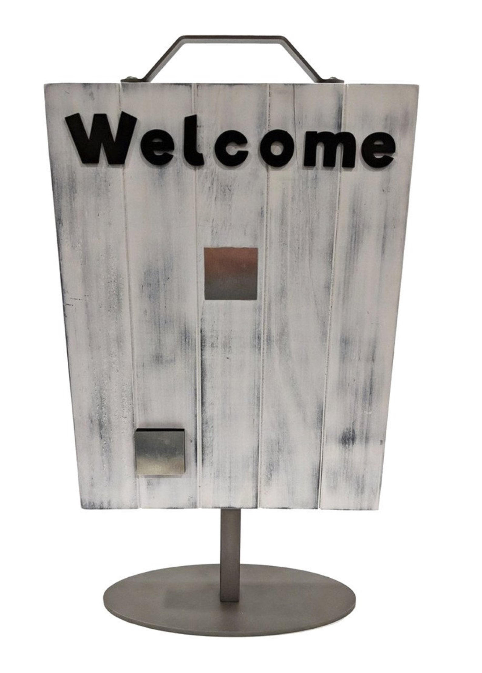 Welcome Sign Stand Wood Home Decor | Etsy