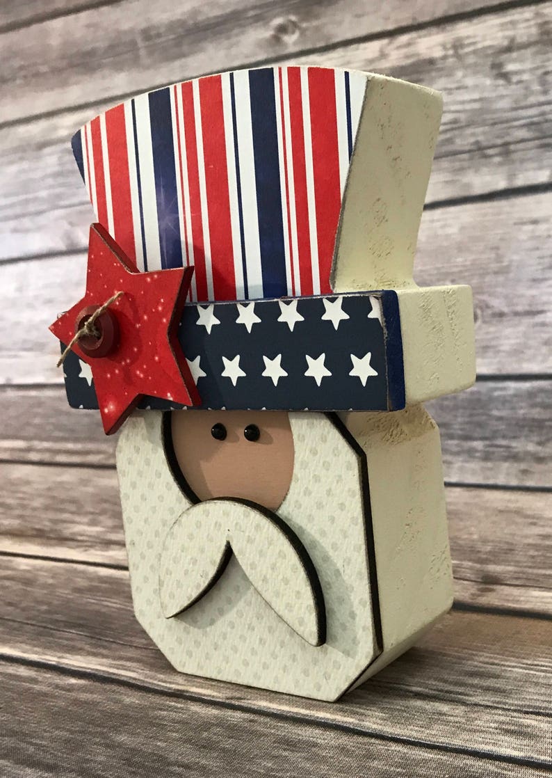 Uncle Sam 4th of July DIY Home Interchangeable | Etsy