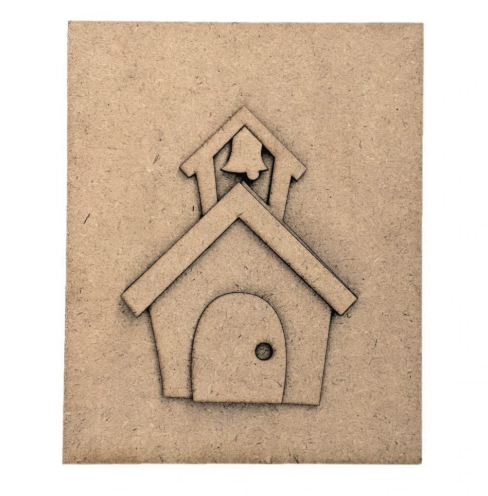 September - Schoolhouse - for Block Calendar / Countdown Calendar - DIY ...