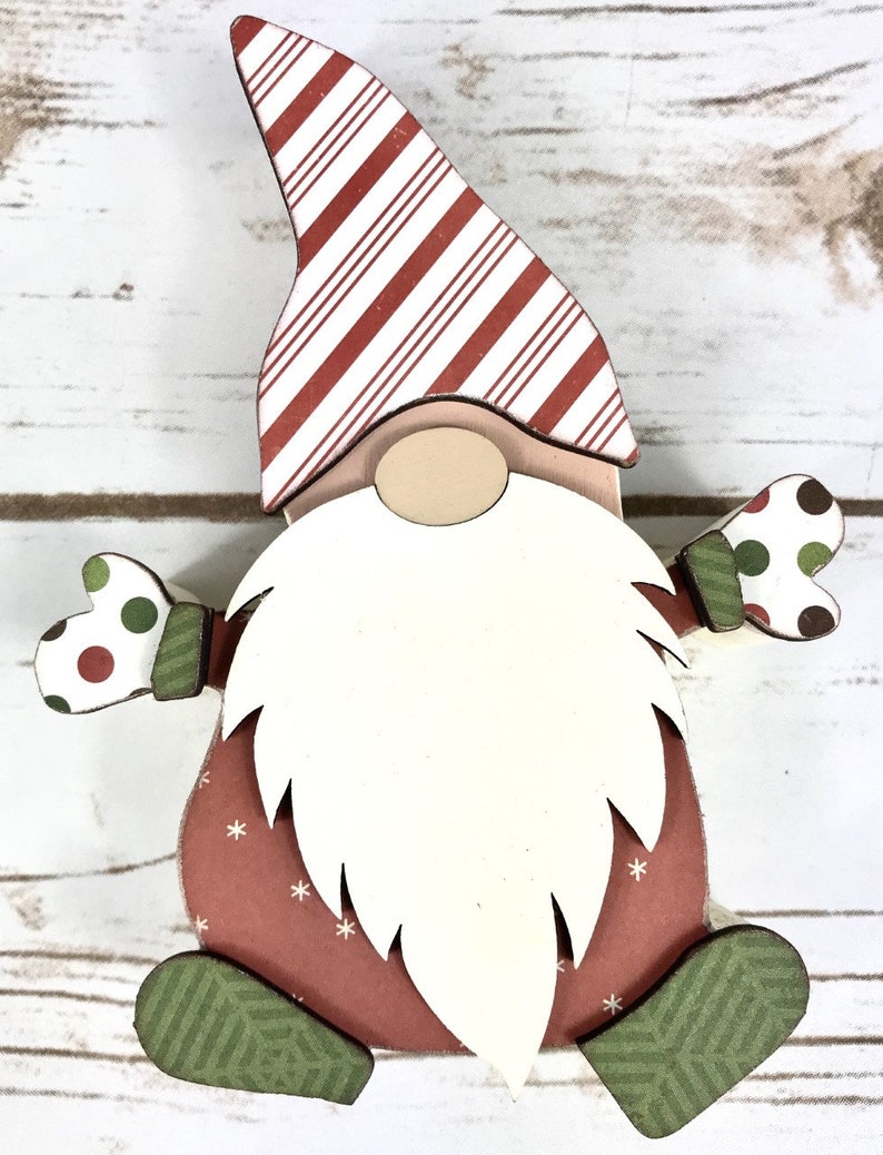 Gnome - DIY December Interchangeable "o" HOME Decor - Etsy Canada