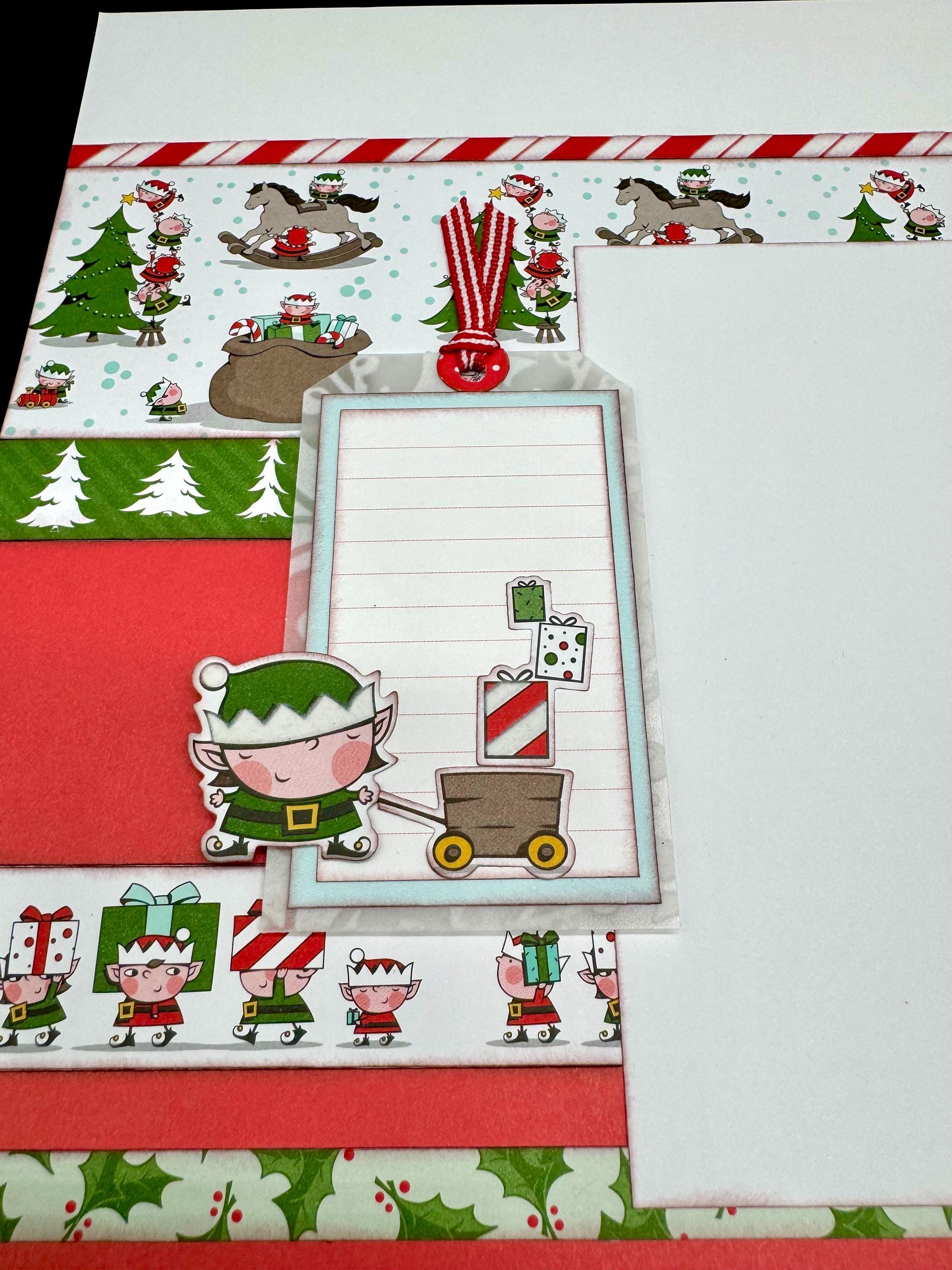 Santa’s Workshop - It’s an Elf Thing - Christmas Layout - DIY 2-page ...