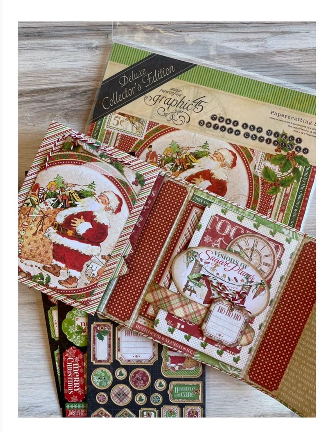 Twas the Night Before Christmas Interactive Album DIY - Etsy