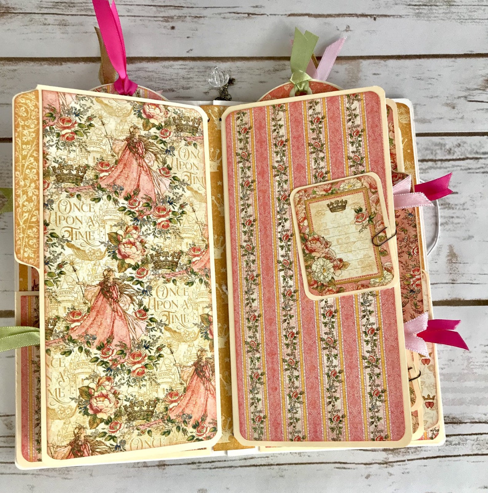 Princess Graphic 45 Journal Style Mini Album DIY Class Kit | Etsy