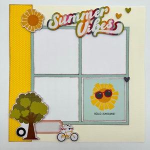 Summer Vibes - Summer Lovin’ - PRECUT - Simple Pages Series - 2-page ...