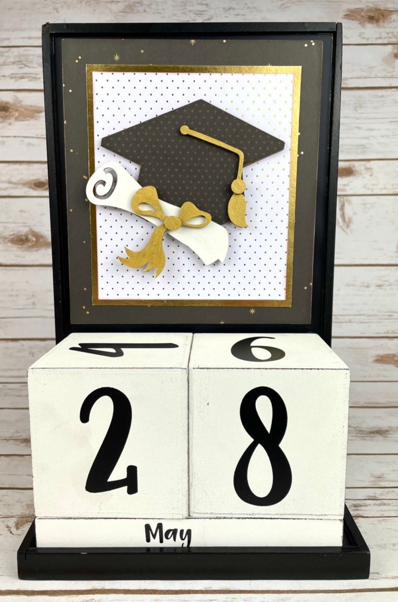 Graduation Kit for Block Calendar / Countdown Calendar DIY - Etsy