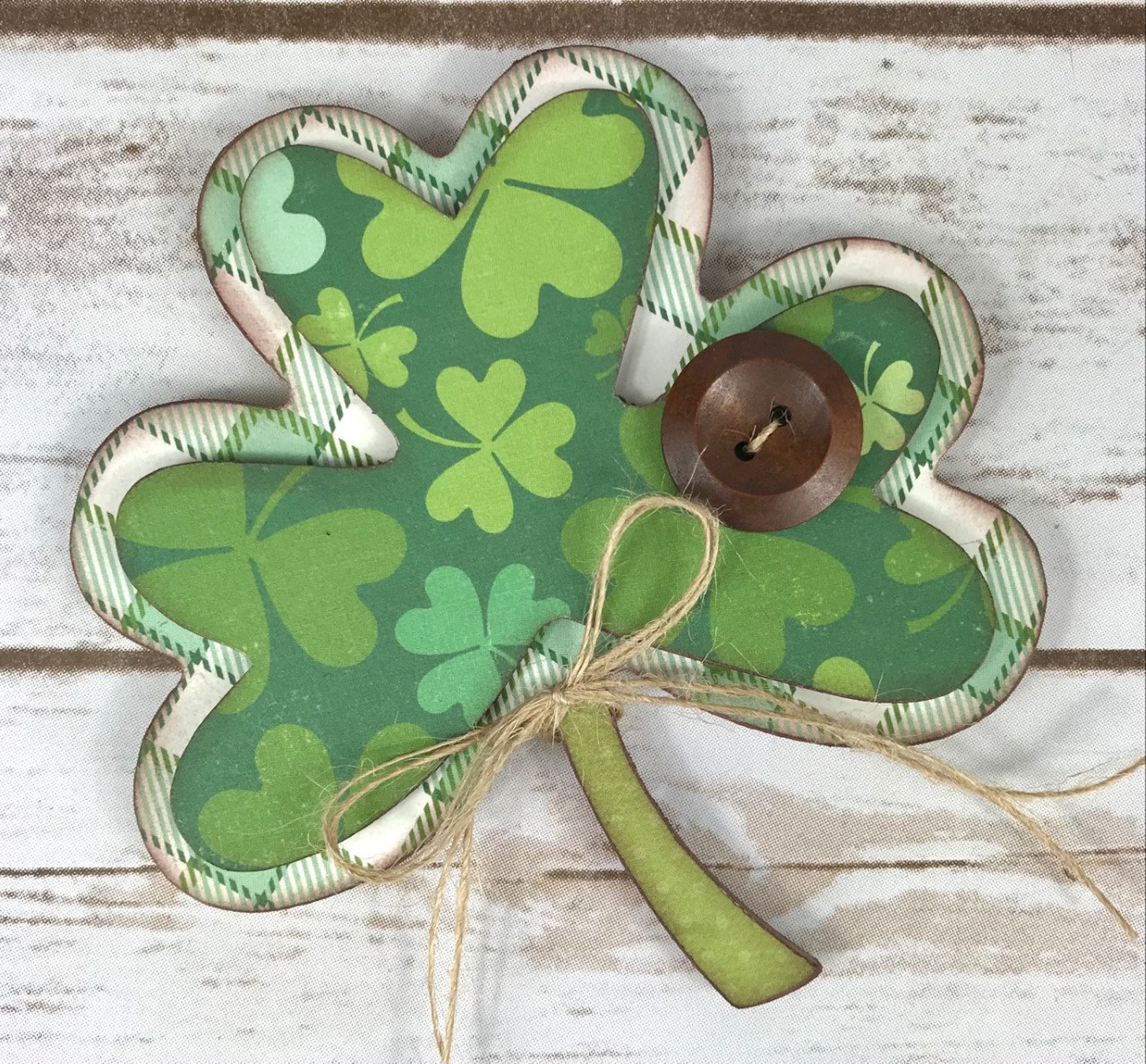 March Lucky Shamrock DIY Welcome Sign Monthly Decor - Etsy
