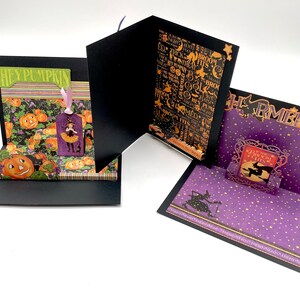 Graphic 45 Charmed Halloween Pop-up Card Set – PRECUT DIY Kit - Etsy