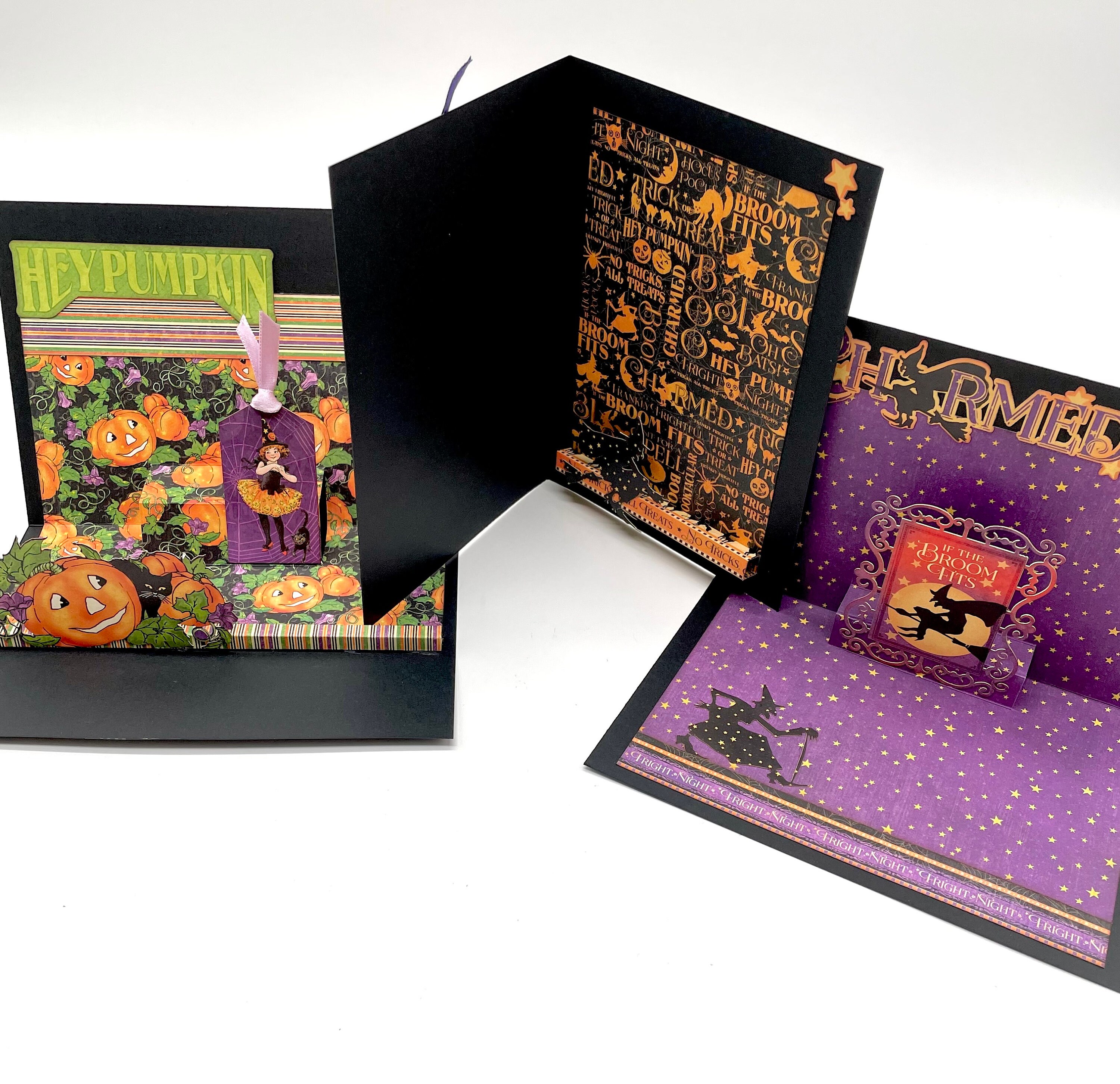 Graphic 45 Charmed Halloween Pop-up Card Set – PRECUT DIY Kit - Etsy