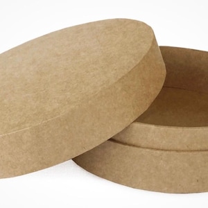 Graphic 45 - RETIRED Stacking Circle Boxes Set - Kraft - Etsy