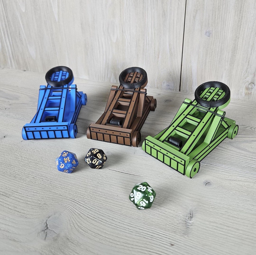 Dice Catapult – D&D Tabletop Game Accessory - Etsy