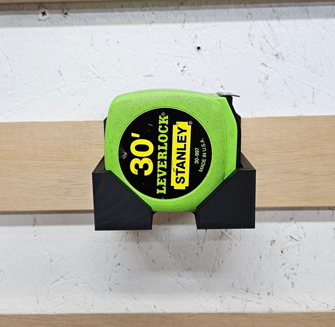Tape Measure Wall Mount *french Cleat and Screw to Wall Options* Tool ...