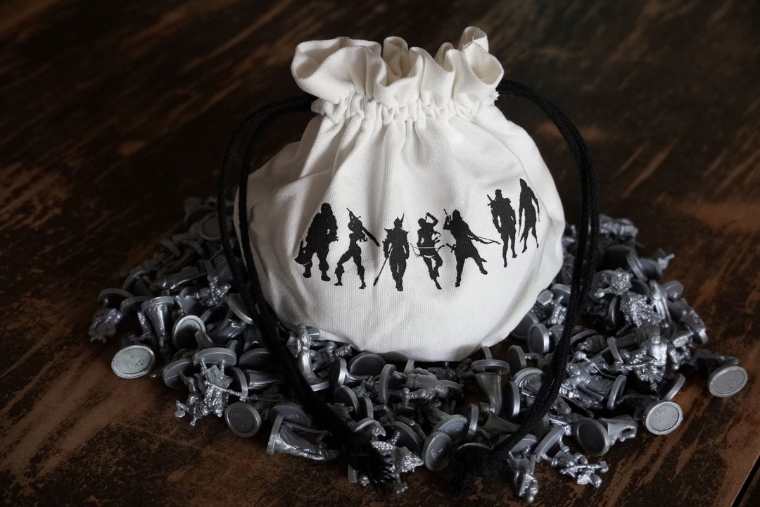 RPG Minifigure Dice Bag: Dungeons and Dragons Fantasy Games - Etsy