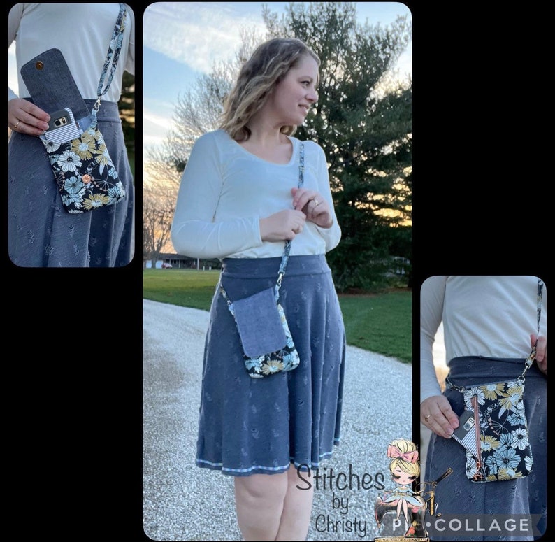 Fab Sling PDF Sewing Pattern includes Svgs Diy Cell Phone - Etsy