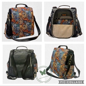 Guardian Anti-theft Backpack PDF Sewing Pattern includes Svgs, Diy ...