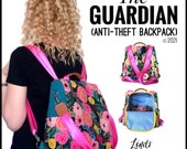 Guardian Anti-theft Backpack PDF Sewing Pattern includes - Etsy UK