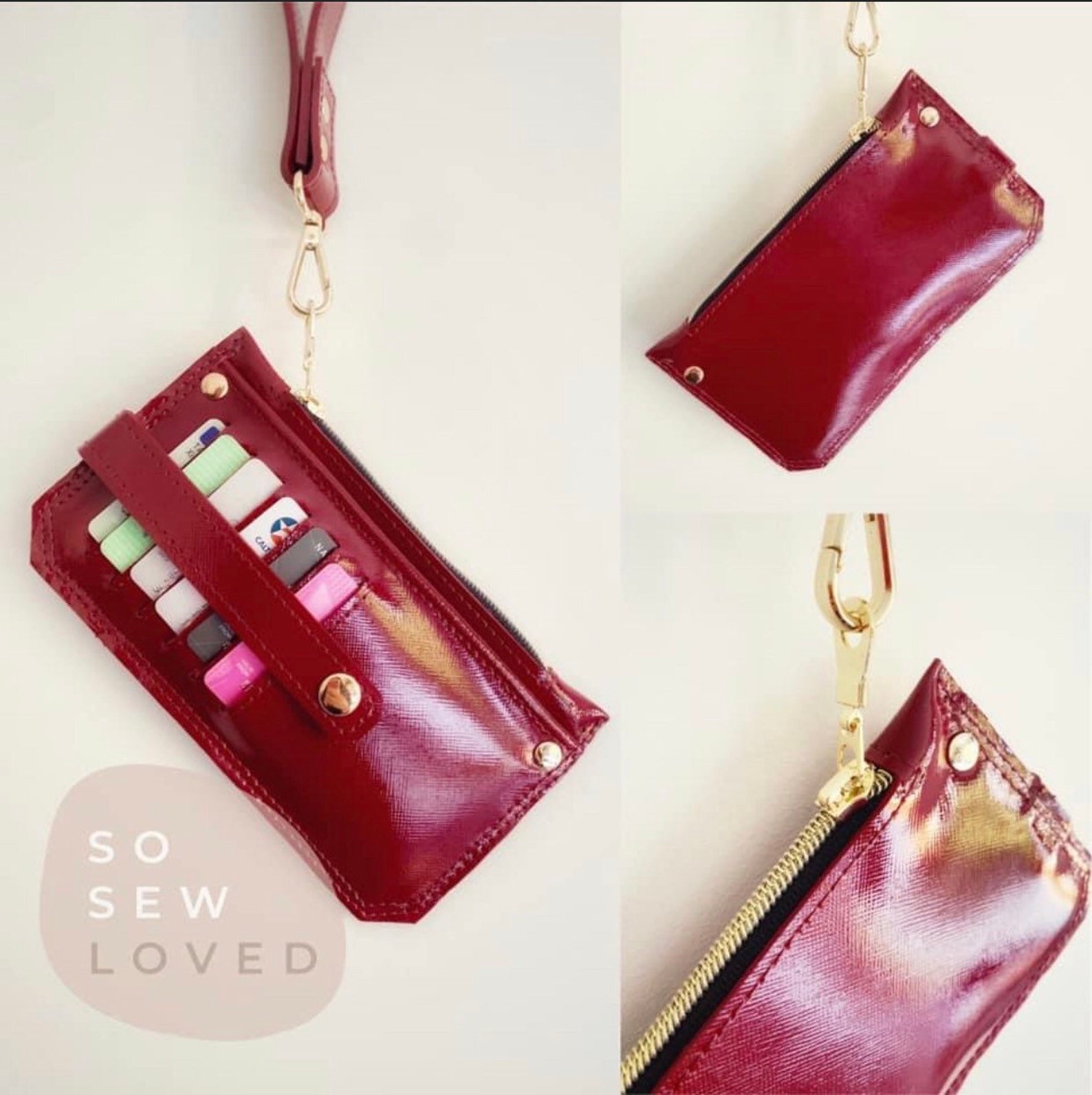 Purse Pal PDF Sewing Pattern includes Svgs Diy Wallet - Etsy