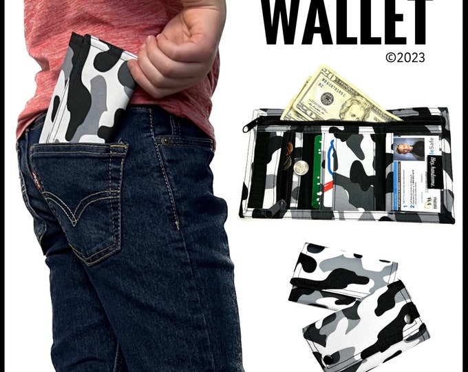 Andrew Trifold Wallet PDF Sewing Pattern (includes Svgs and A0 Files ...