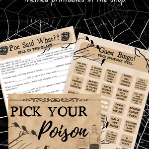 Edgar Allan Poe Quotes Fill-in-the-blank Game - Etsy