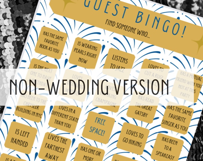 Roaring 20s Match-the-slang Game Printable for Gatsby Art Deco Bridal ...