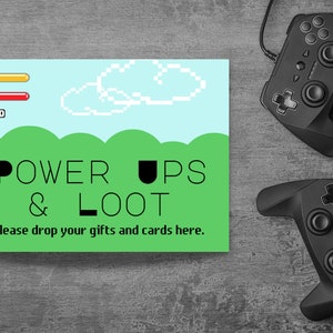 Vintage Video Games Gifts & Cards Printable Sign - Etsy