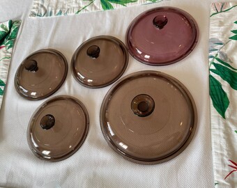 Corningware Glass Lids | Etsy