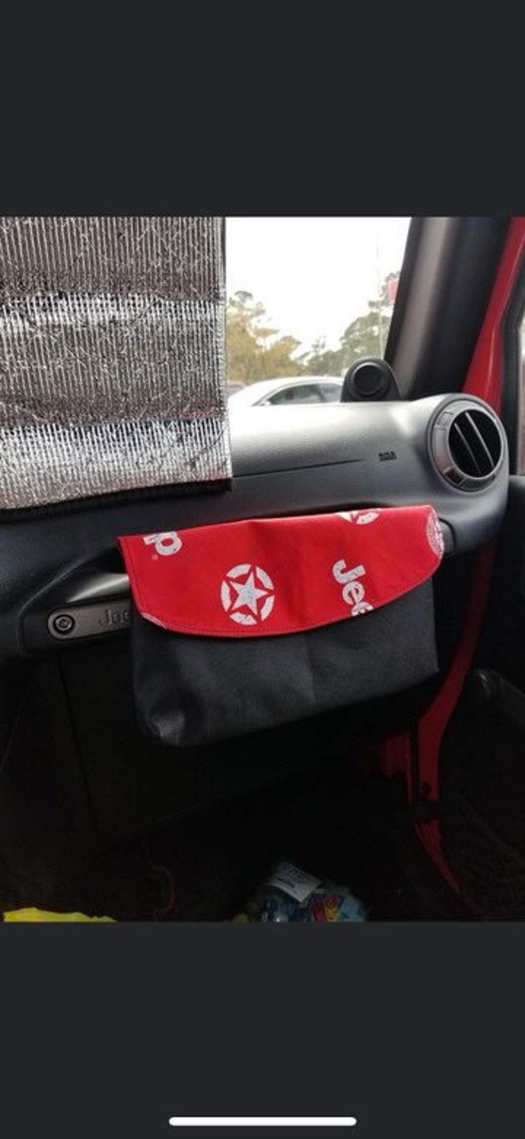 Vehicle Grab Bar Pouch - Etsy