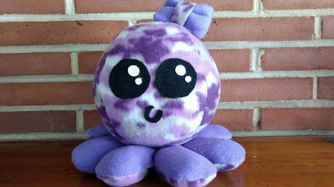 Plush Octopus - Etsy