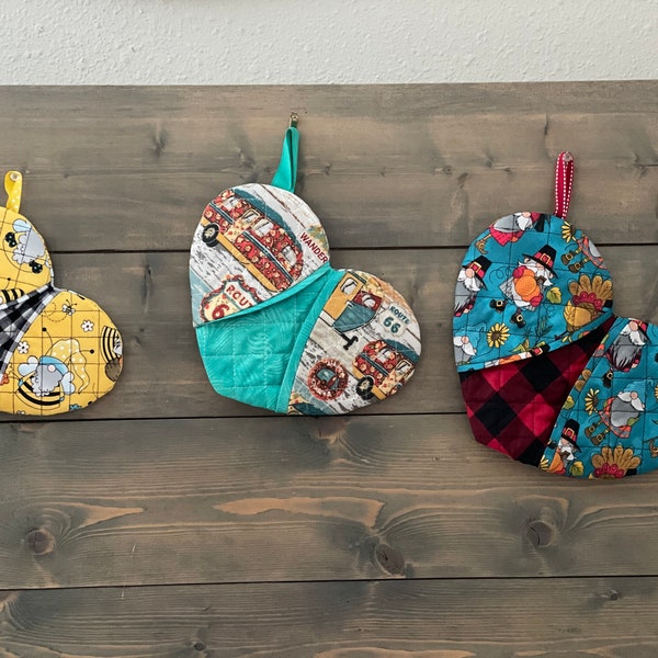 Heart Oven Mitt - Etsy
