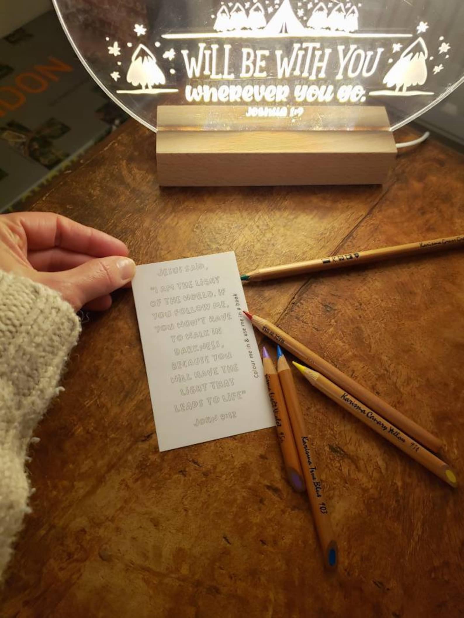 30 Colour Your Own Christian Bookmarks - I Am the Light of the World ...