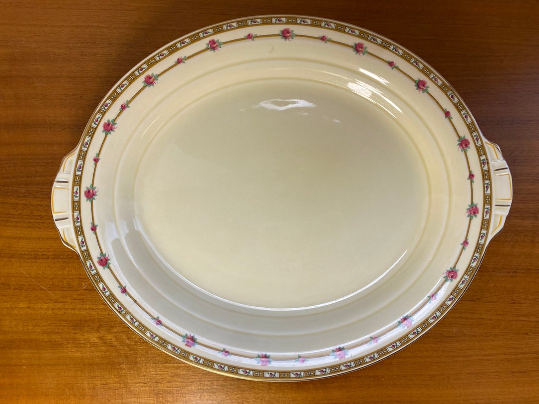 Grindley England Ceramic Platter, Small Oval Serving Dish, merlin ...