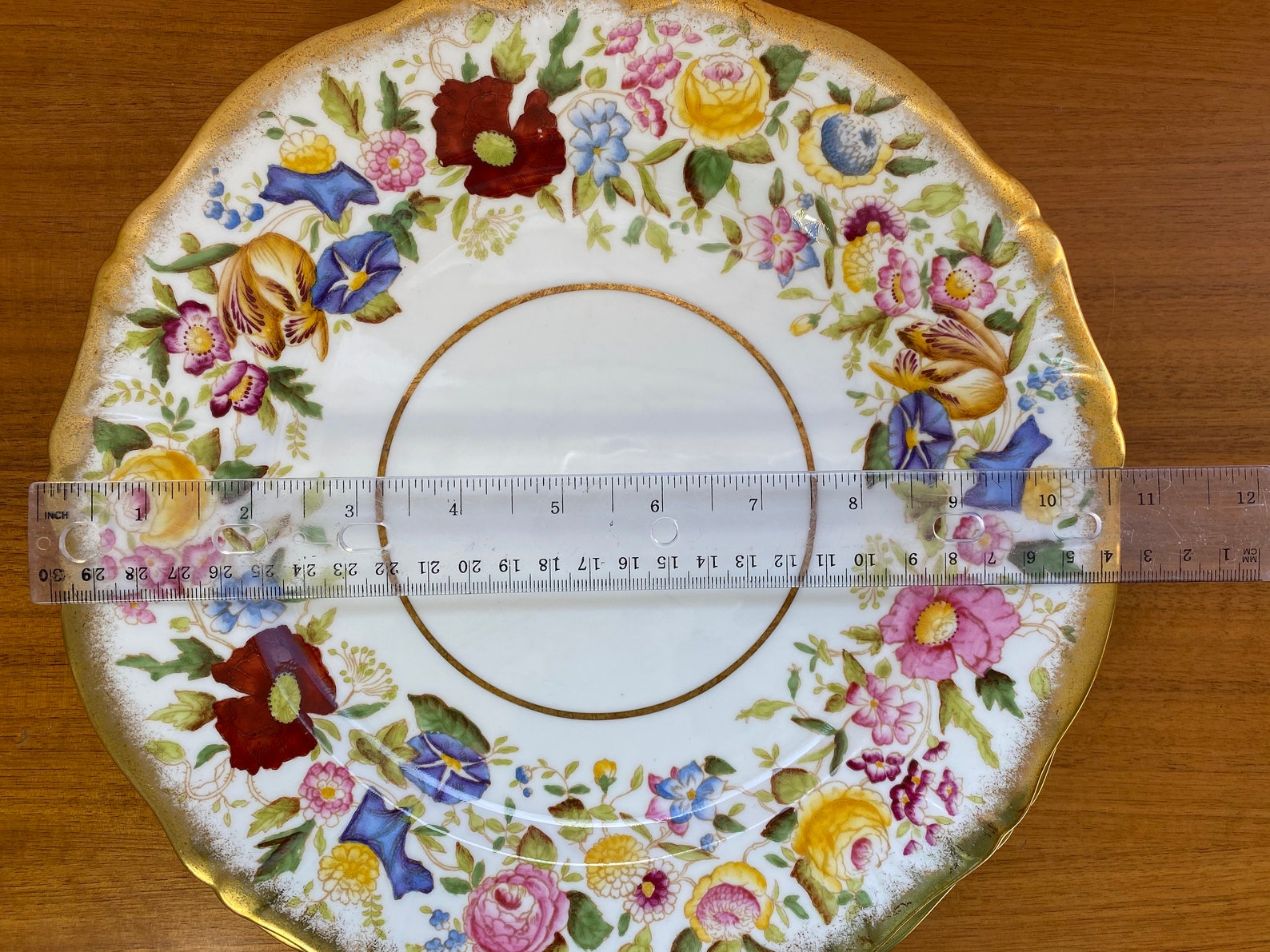 Hammersley queen Anne Dinner Plates Hand Painted - Etsy Canada