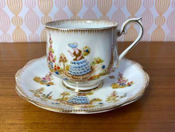 Royal Albert dainty Dinah Tea Cup and Saucer Hand - Etsy Canada