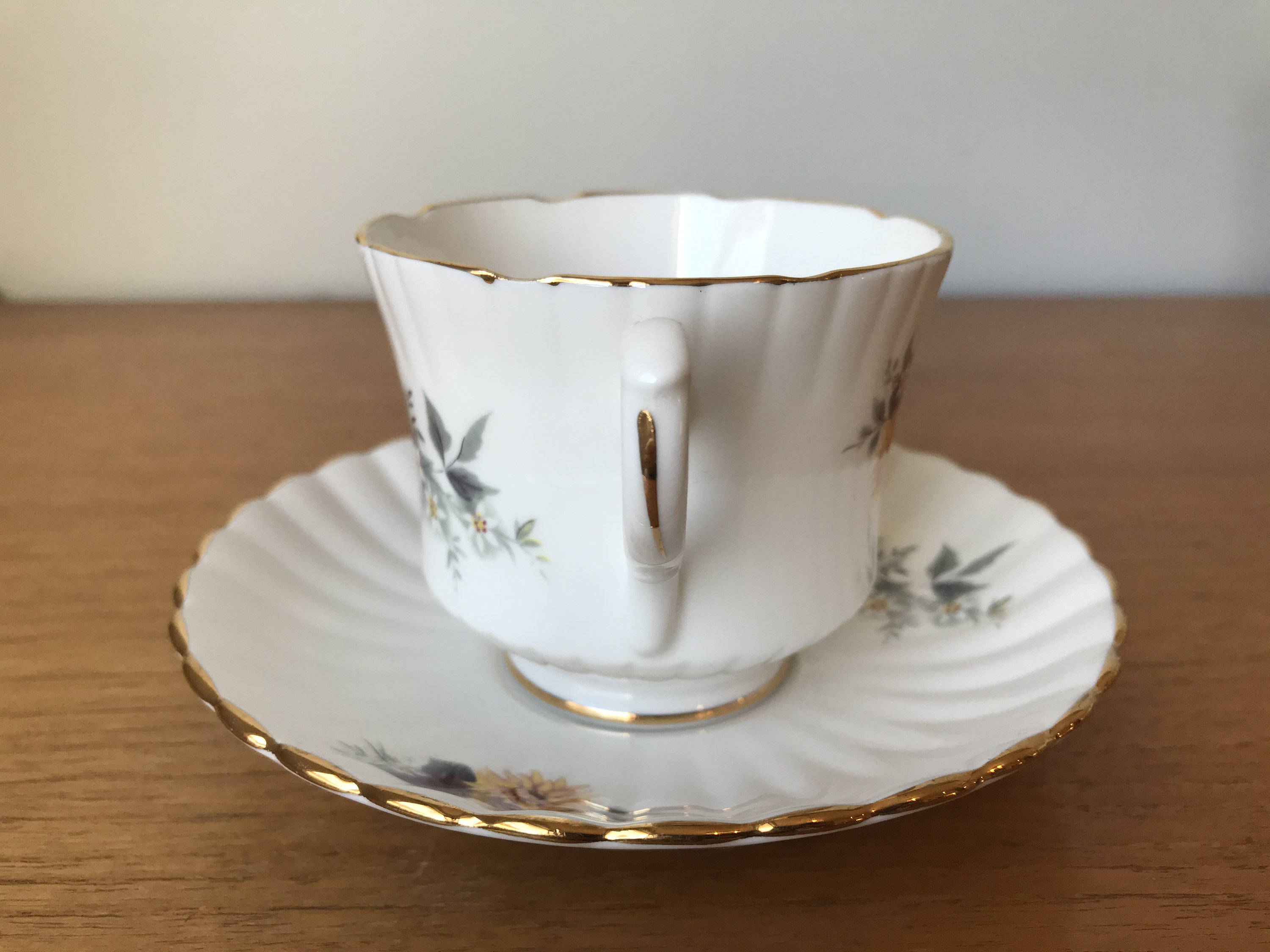 Autumn Daisy Tea Cup and Saucer H T Hostess Tableware China | Etsy