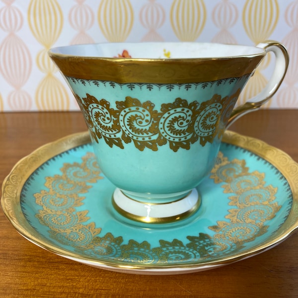 Tuscan Teacup - Etsy