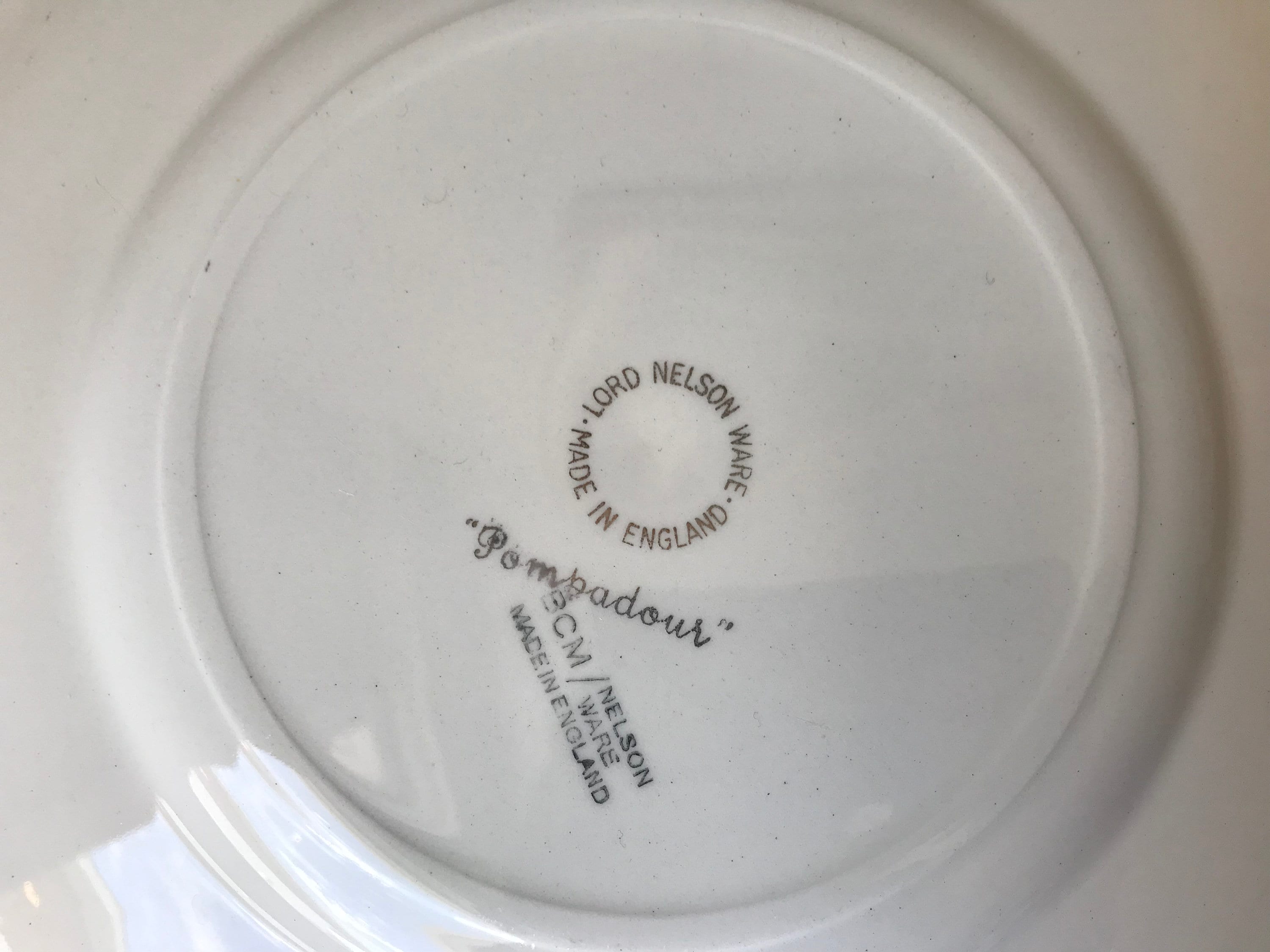 Lord Nelson Ware Chintz Serving Plate Pompadour | Etsy