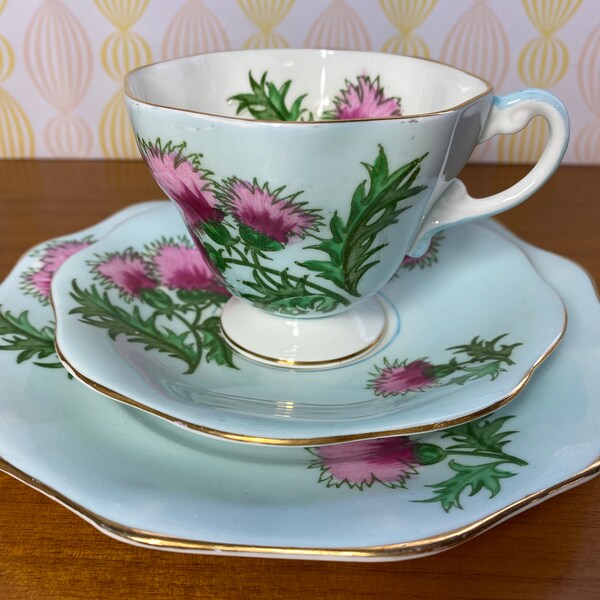 Thistle Tea Cup - Etsy