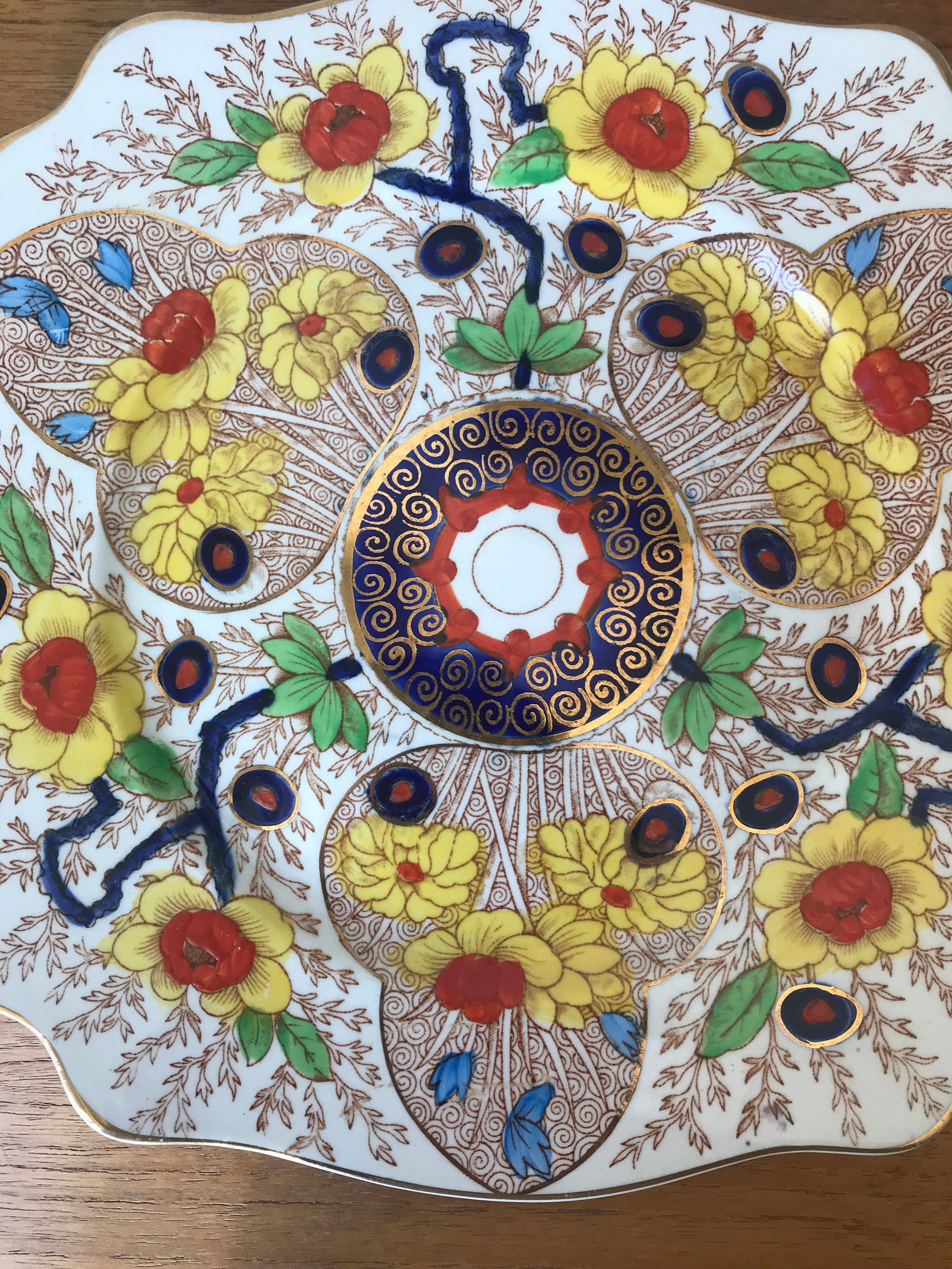 Vintage Plate Royal Staffordshire Porcelain Pattern - Etsy Canada