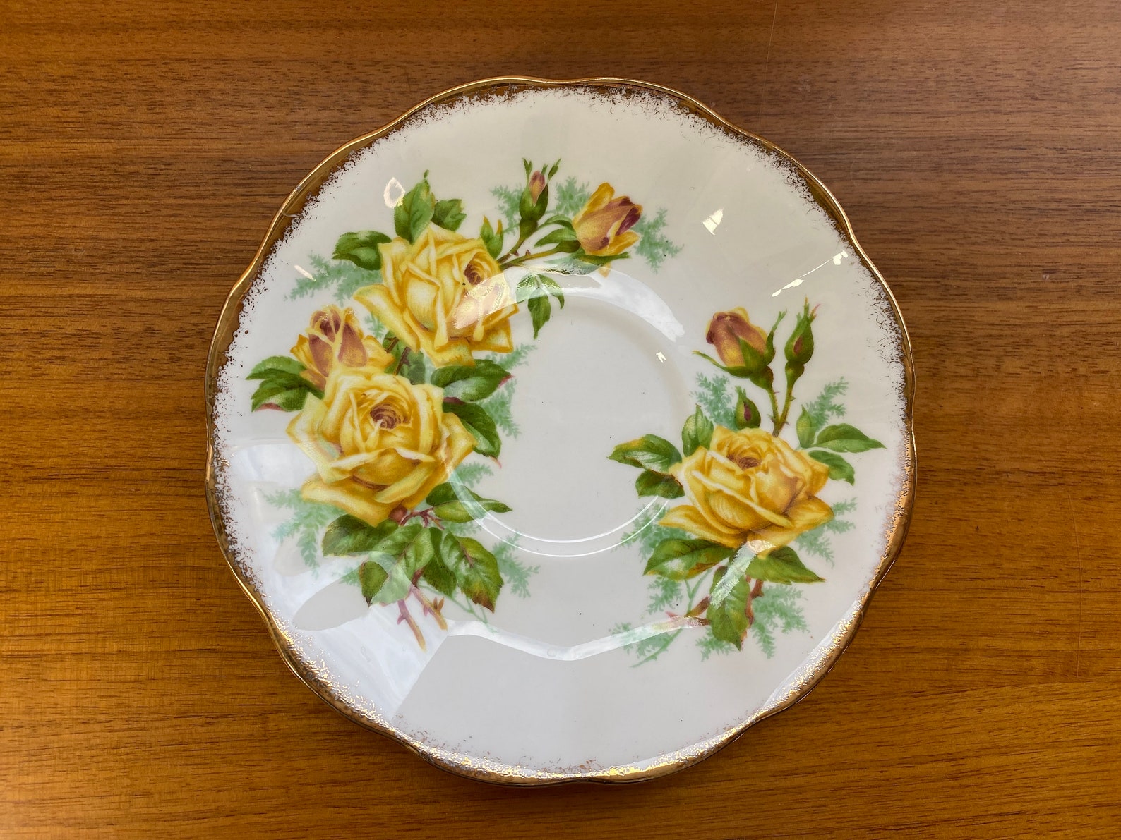 Yellow tea Rose Royal Albert Dinnerware Set - Etsy Canada