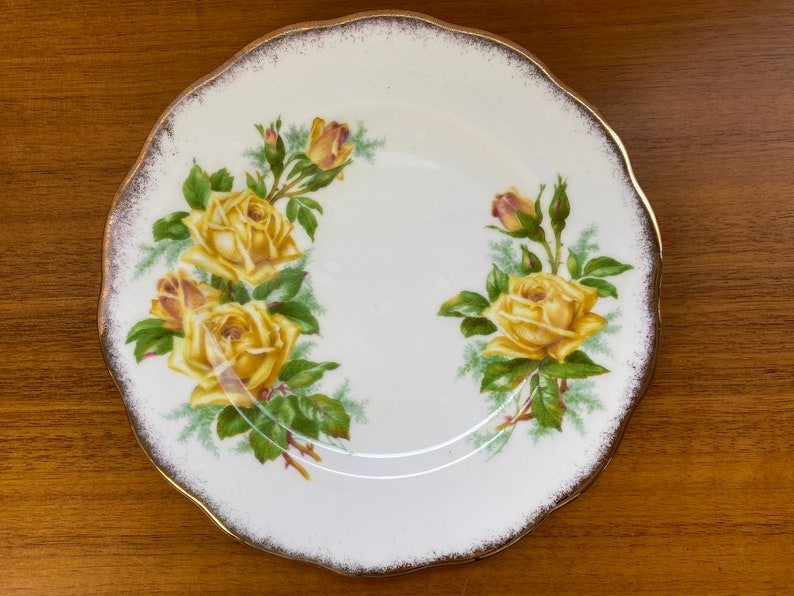 Yellow tea Rose Royal Albert Dinnerware Set | Etsy