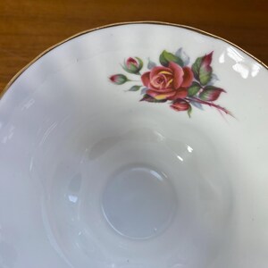 Royal Albert centennial Rose Vintage Teacup and Saucer, Red Pink Orange ...