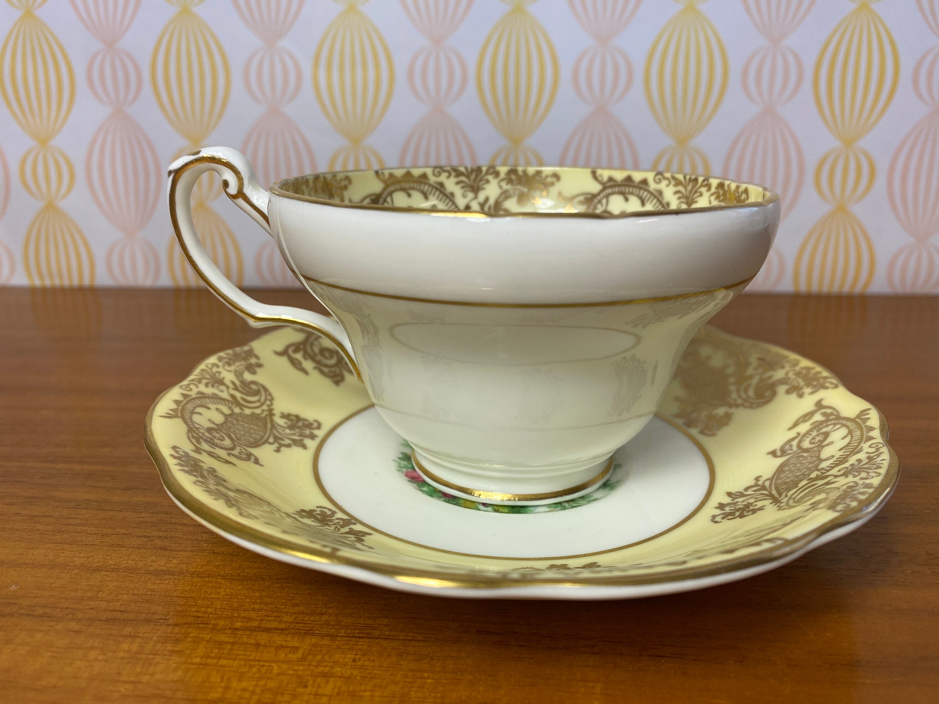 EB Foley China Teacup and Saucer Bird / Pheasant Tea Cup and | Etsy