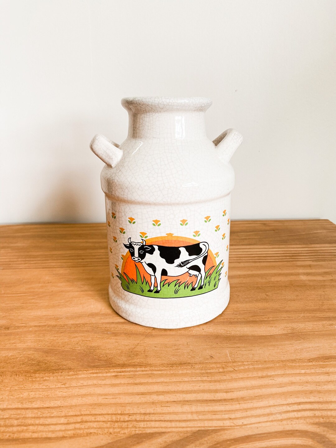 Vintage Milk Jug Ceramic Milk Jug Cow Decor Farmhouse Kitchen Decor ...