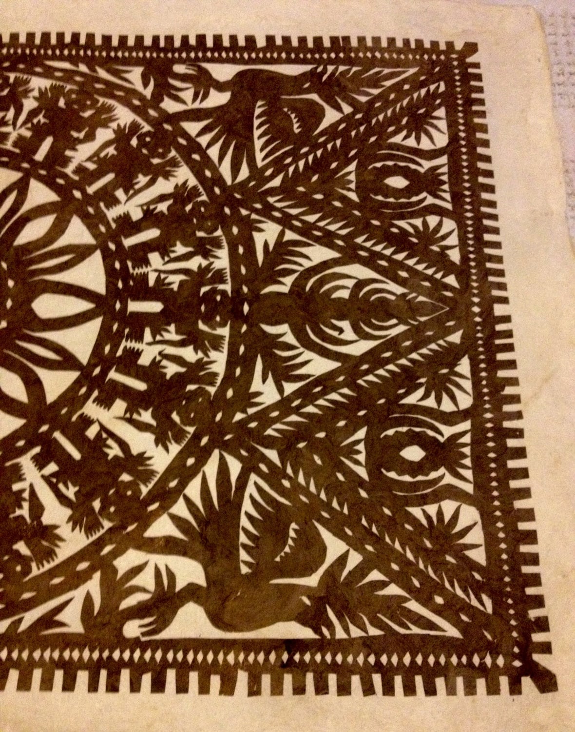 Papel Amate (handmade Otomi Paper) "papel Picado" - Etsy