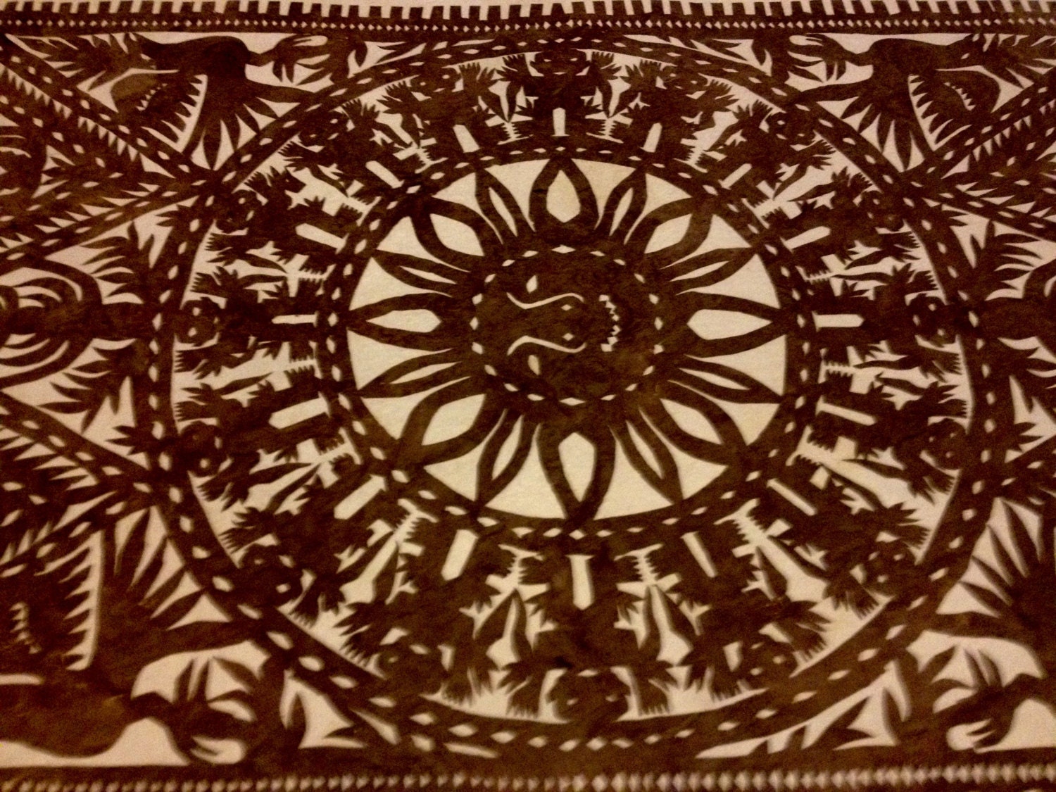 Papel Amate (handmade Otomi Paper) "papel Picado" - Etsy