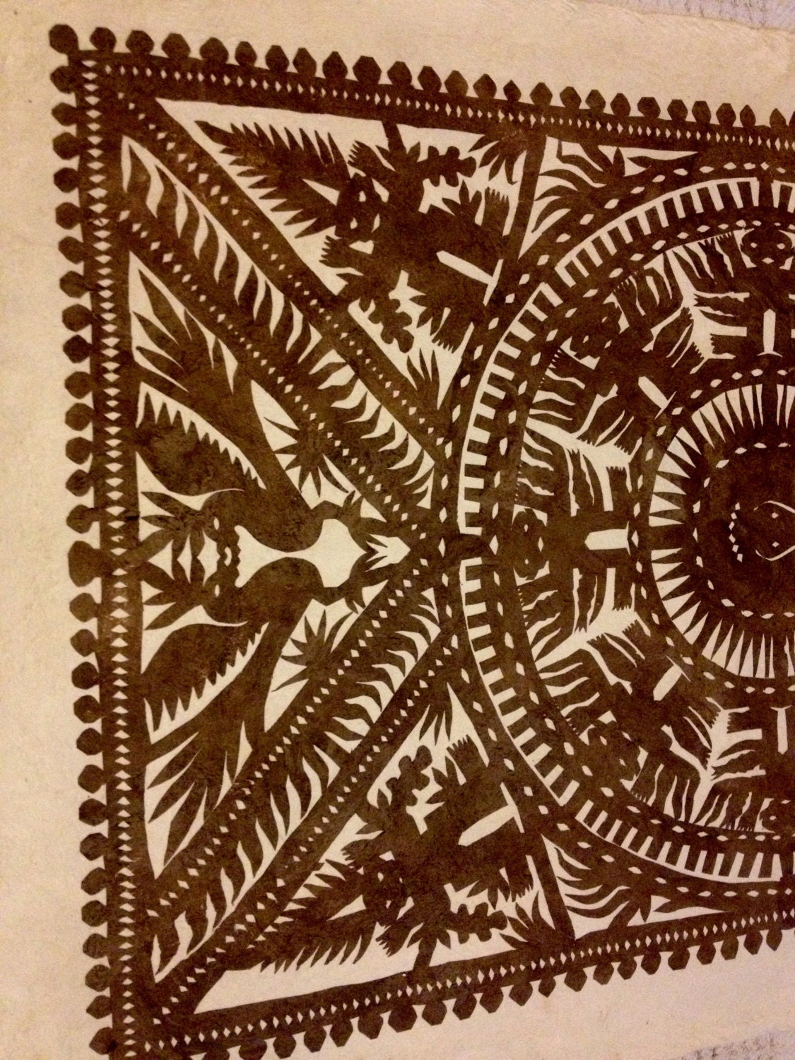 Papel Amate (handmade Otomi Paper) "papel Picado" - Etsy