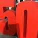 Large Freestanding Number Set - Big Numbers Photo Prop, Entrance Decor ...